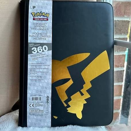 Pikachu Premium Zippered Pro Binder – Charlie's Collectibles